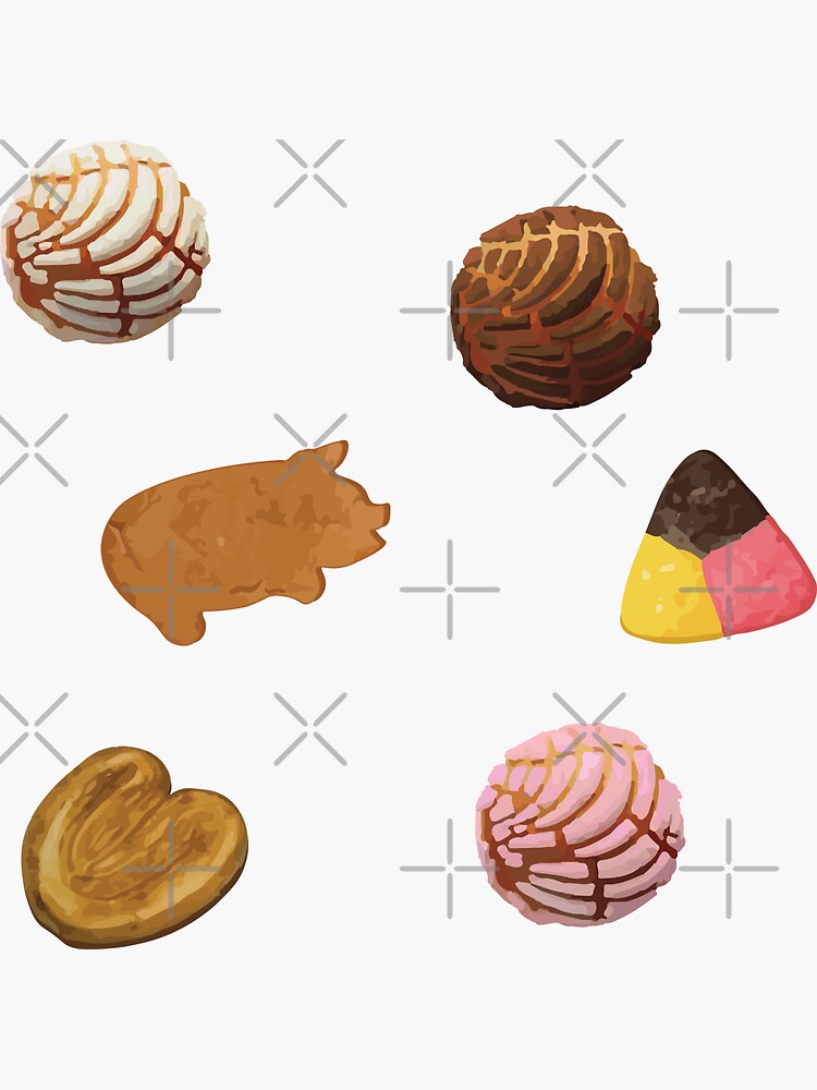 "Pan Dulce" Sticker for Sale by darzaga2 | Redbubble