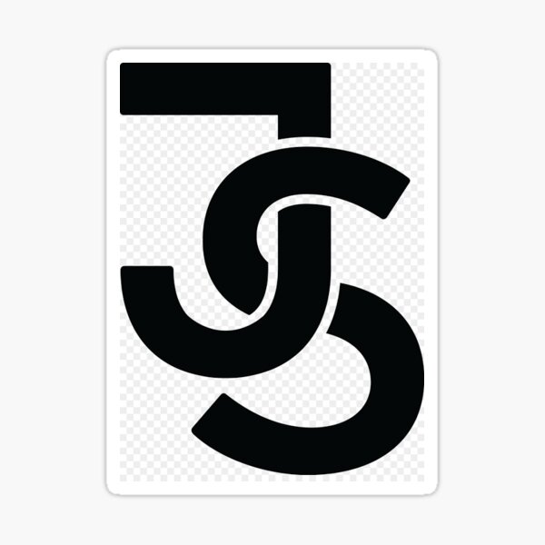 "Js Logo " Sticker for Sale by Gjseller | Redbubble