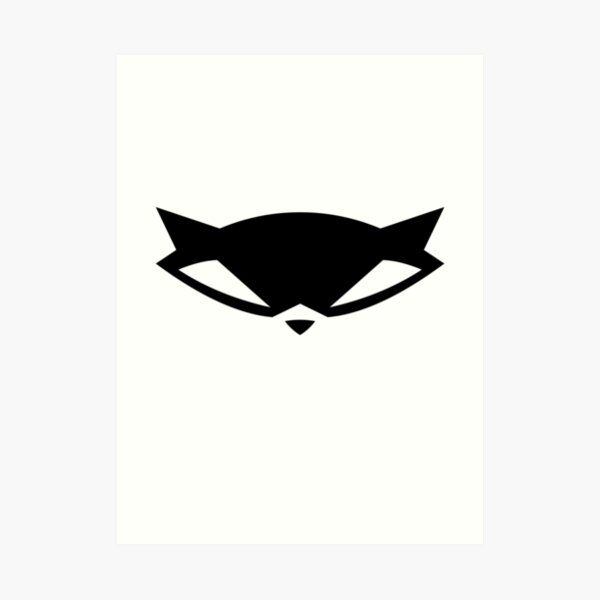 "Sly Cooper logo" Art Print by InfernoVMX | Redbubble