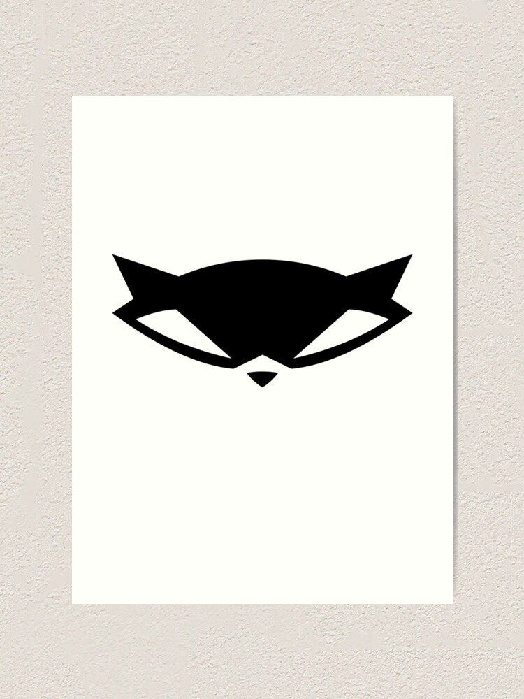 "Sly Cooper logo" Art Print by InfernoVMX | Redbubble