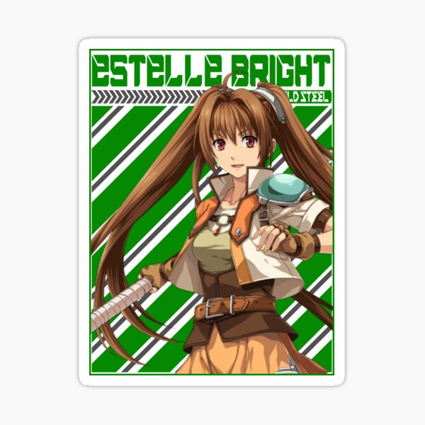 "TRAILS OF COLD STEEL ESTELLE BRIGHT" Sticker for Sale by VotreVPX ...