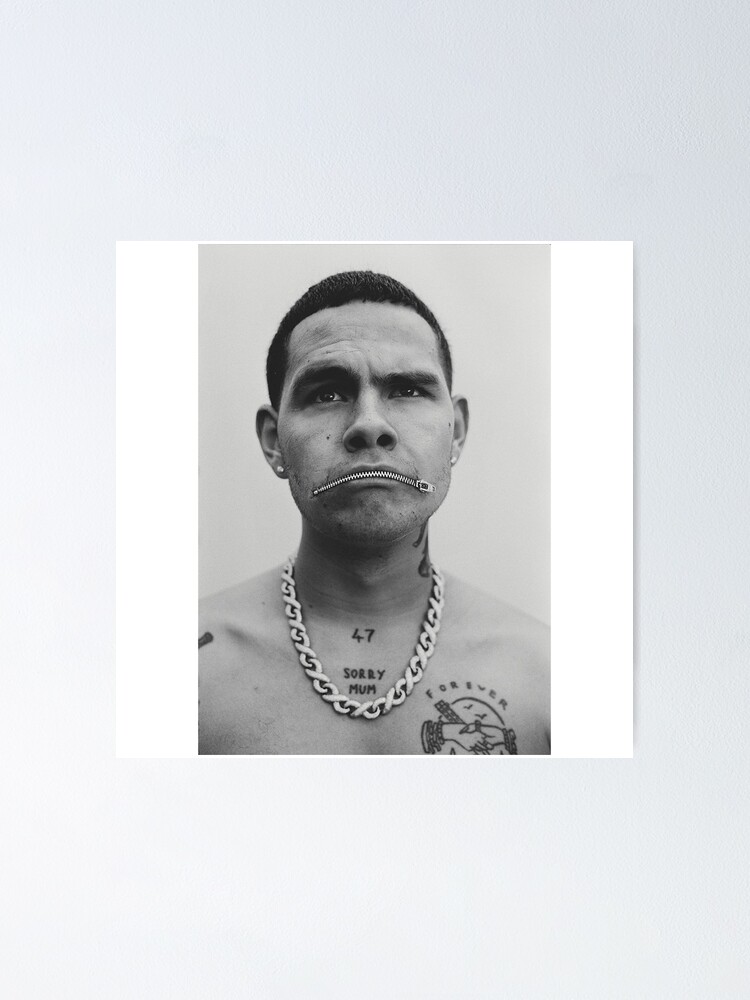 "Slowthai." Poster for Sale by Minacoor | Redbubble