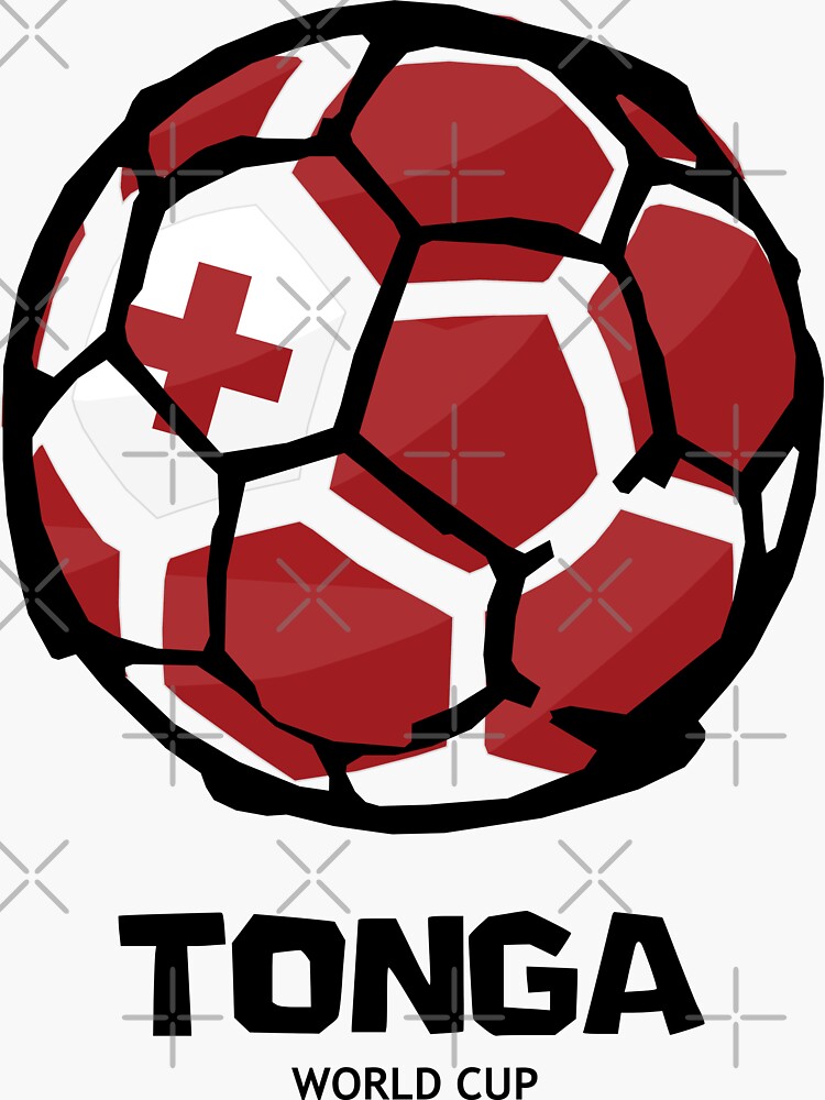 "Tonga Football Country Flag" Sticker for Sale by KewaleeTee | Redbubble