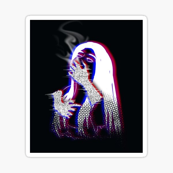 "Nothing" Sticker for Sale by ChrysCreations | Redbubble