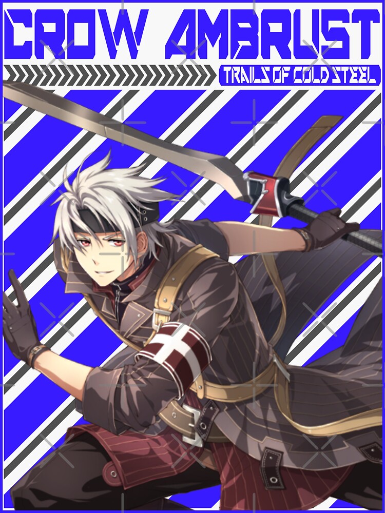 "TRAILS OF COLD STEEL CROW ARMBRUST" Sticker by VotreVPX | Redbubble