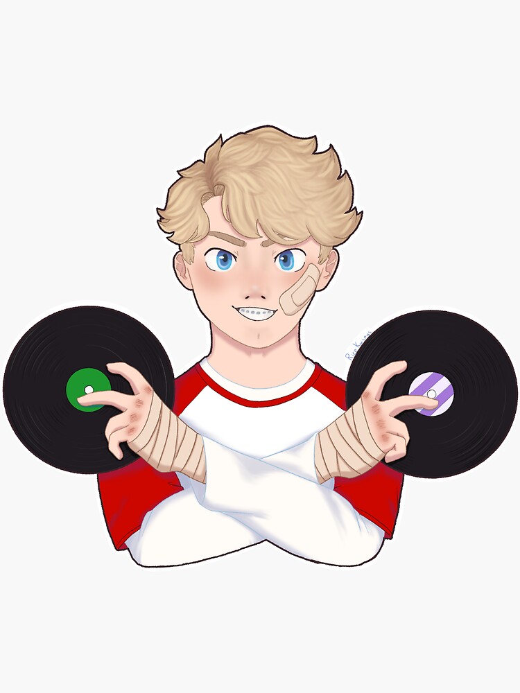 "TommyInnit Sticker" Sticker for Sale by heylookitsPONK | Redbubble