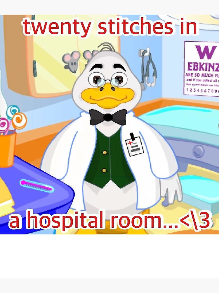 "Taylor Swift Out of the Woods x Webkinz Dr Quack Sticker" Art Print ...