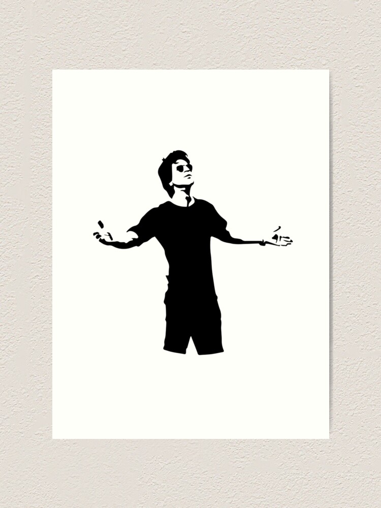 "Famous SRK Pose Bollywood " Art Print by Nibas9095 | Redbubble
