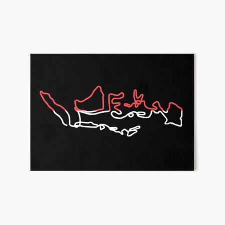 "Indonesia map island one line sketch artwork" Art Board Print by ...