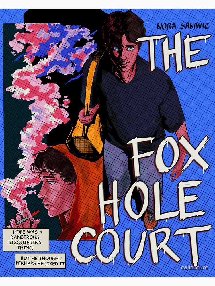 "the foxhole court cover redesign" Sticker for Sale by calicoture ...