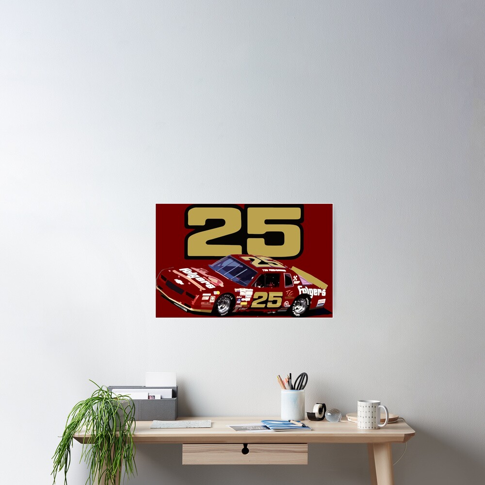 "Tim Richmond #25" Poster for Sale by FromThe8Tees | Redbubble