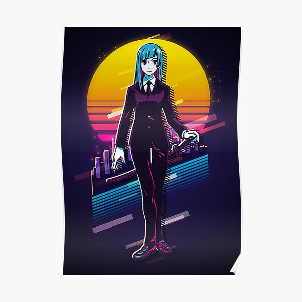 "Jujutsu Kaisen - Kasumi Miwa *80s retro*" Poster by MyRetroArt | Redbubble