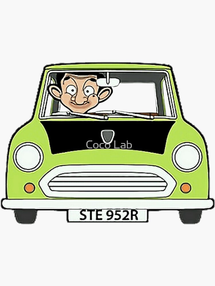 "Mr.Bean" Sticker for Sale by Cocoblance | Redbubble