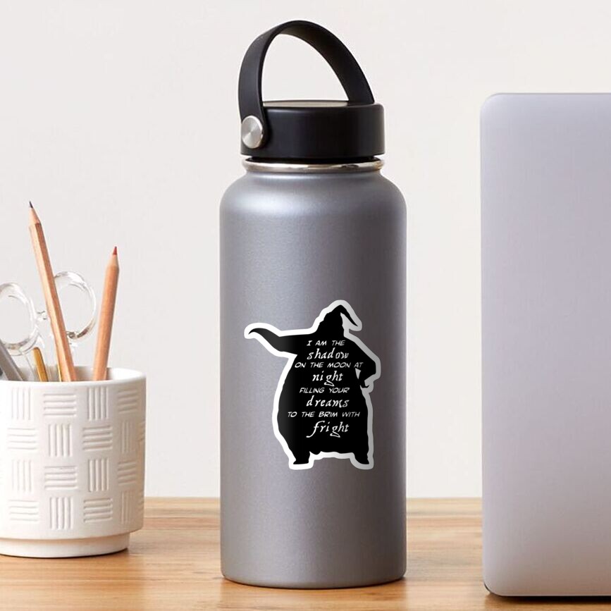 "Oogie Boogie - I Am The Shadow On The Moon" Sticker for Sale by ...