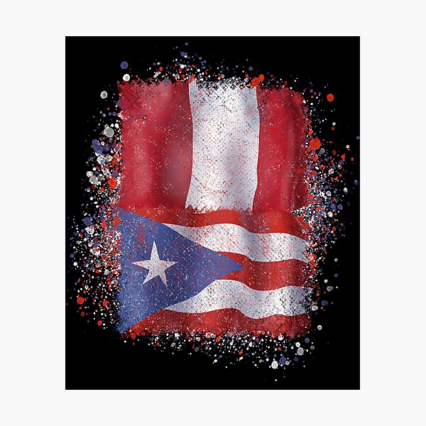 Lámina fotográfica «Perú y Puerto Rico Amor Peruano Puertorriqueño» de ...