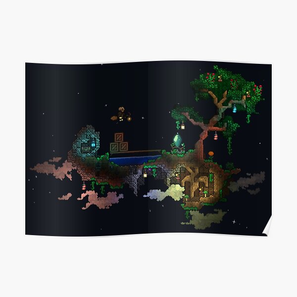 "Terraria Game" Poster by Gnextdoor22 | Redbubble