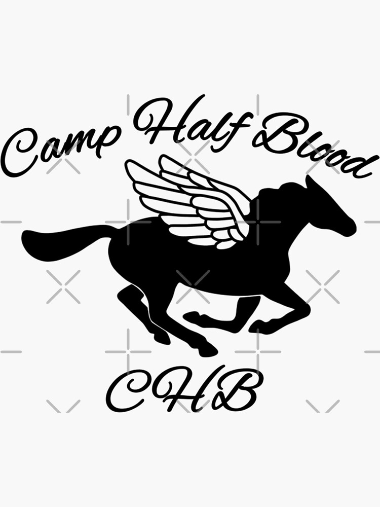 "Camp Half Blood CHB Camp Jupiter" Sticker for Sale by NettlesCampHalf ...