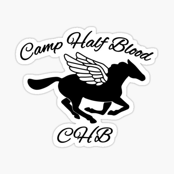 "Camp Half Blood CHB Camp Jupiter" Sticker for Sale by NettlesCampHalf ...