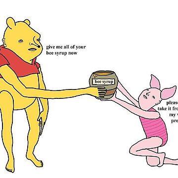 "Bee Syrup" Sticker for Sale by nova304 | Redbubble