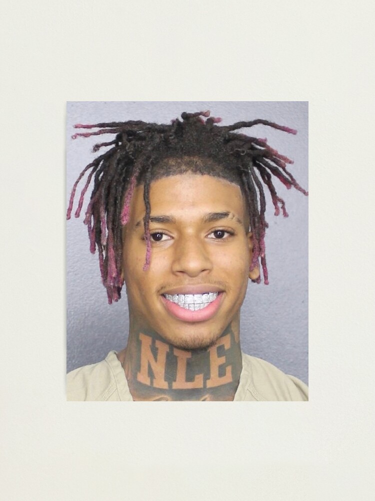 "NLE CHOPPA SMILING MUGSHOT" Photographic Print for Sale by ...