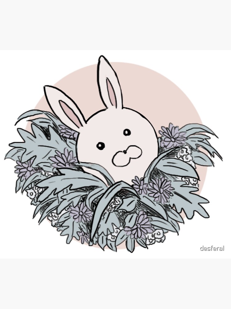"Rabbit - tokyo ghoul " Sticker by desferal | Redbubble