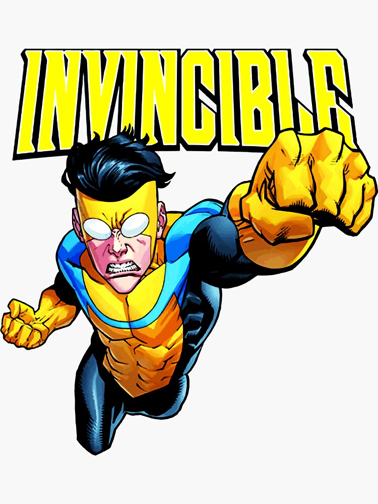 "invincible fanart" Sticker for Sale by alannaculver9 | Redbubble