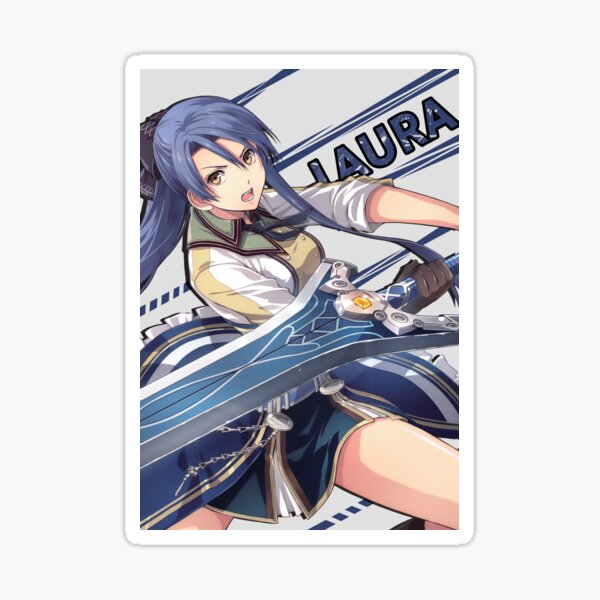 "Speed Laura v2" Sticker by danderrion | Redbubble