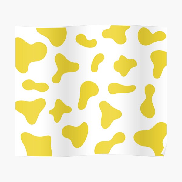 "Cow Abstract PANTONE" Poster for Sale by privetju | Redbubble
