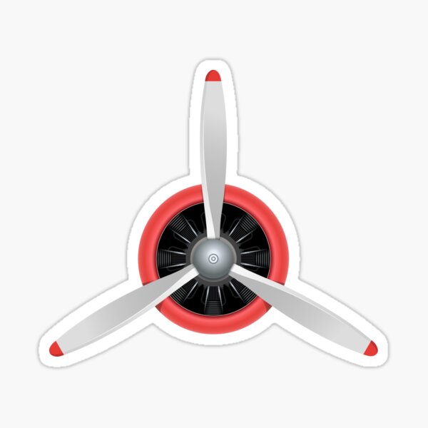 "Propeller" Sticker by jetmike | Redbubble