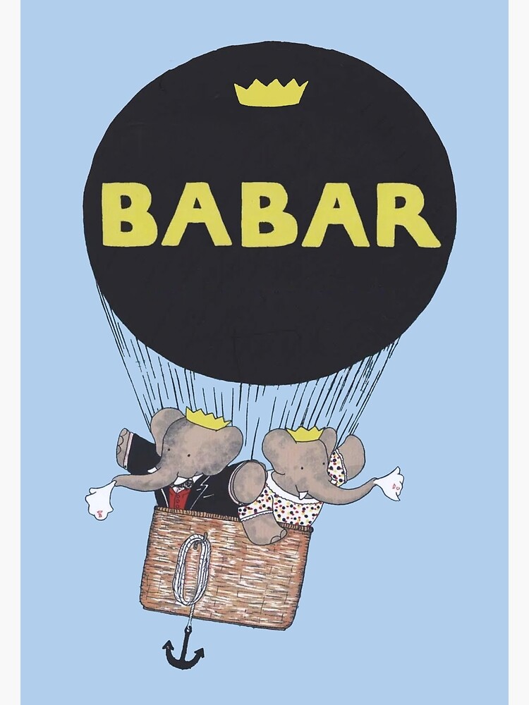 "Babar balloon" Poster for Sale by Fempreneurs | Redbubble