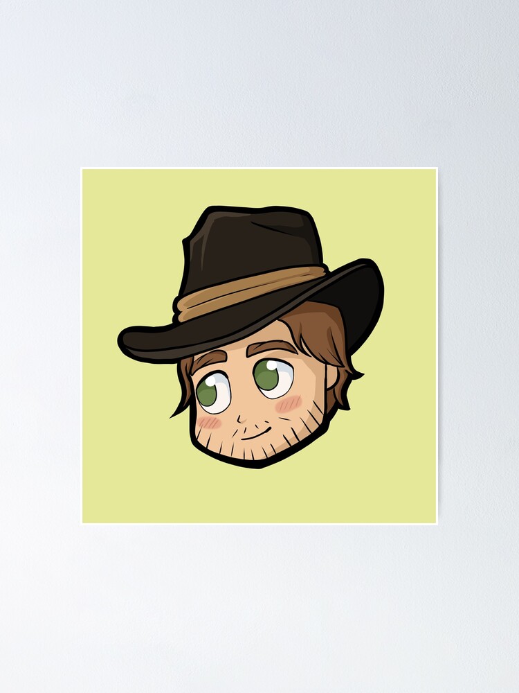 "Arthur Morgan chibi" Poster by Camfi | Redbubble
