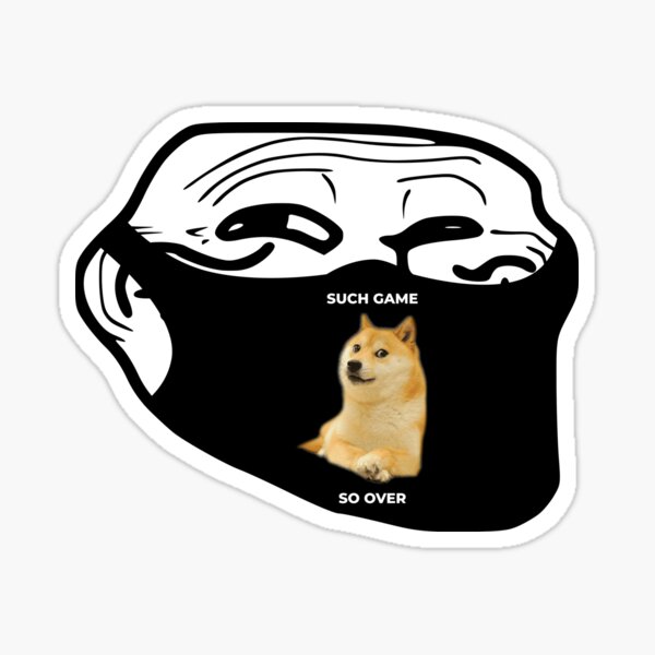"So DOGE" Sticker for Sale by NewFire | Redbubble