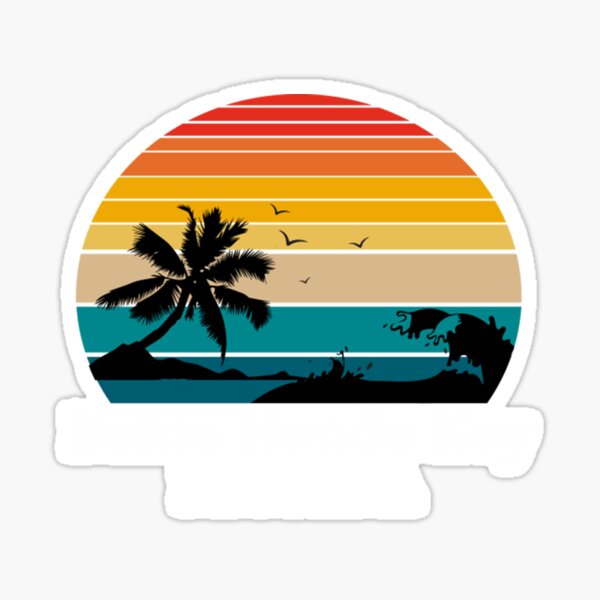 "Bahia Honda Key FLORIDA" Sticker for Sale by BraapMoto | Redbubble