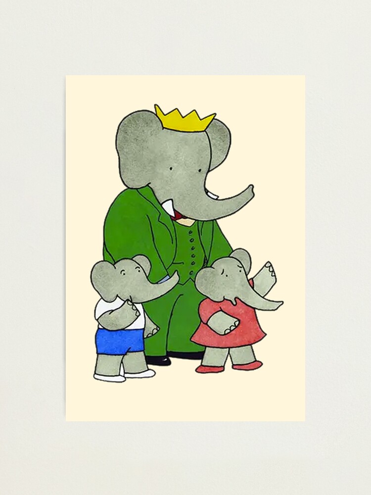 "Babar and his family " Photographic Print by Fempreneurs | Redbubble