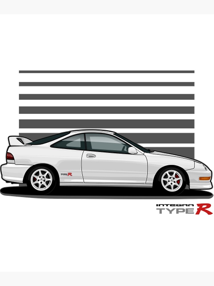 "Integra Type R " Poster for Sale by BraapMoto | Redbubble