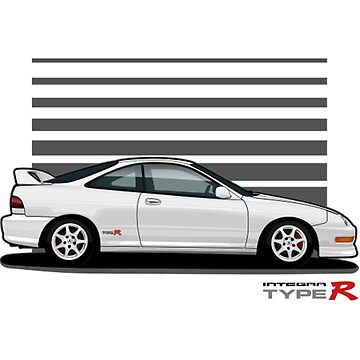"Integra Type R " Poster for Sale by BraapMoto | Redbubble