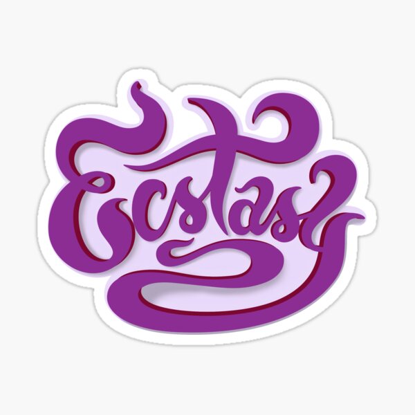"Ecstasy" Sticker for Sale by davoq | Redbubble