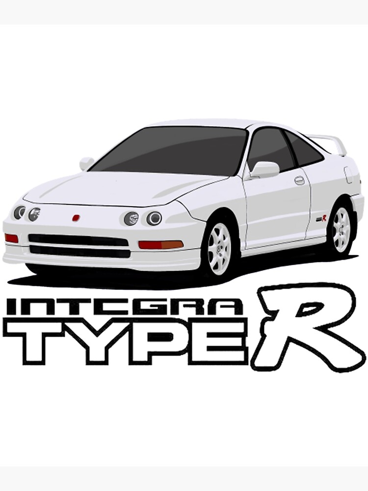 "Integra Type R " Poster for Sale by BraapMoto | Redbubble