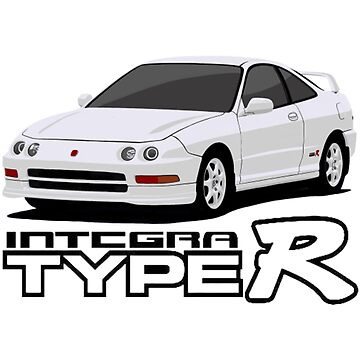 "Integra Type R " Poster for Sale by BraapMoto | Redbubble