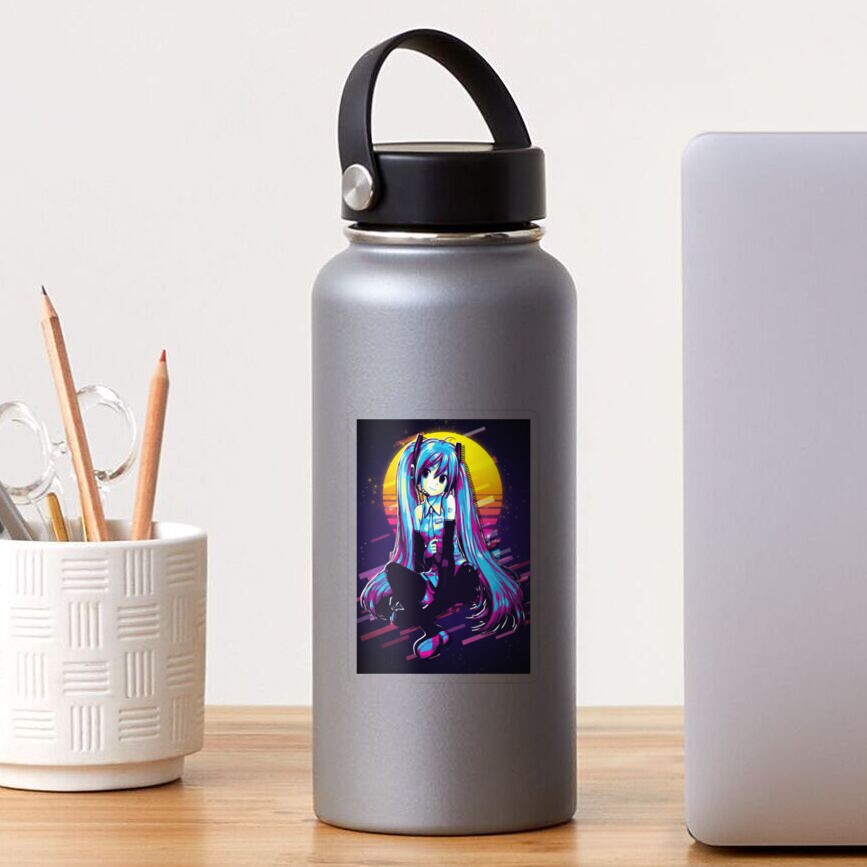 "Cute Vocaloid Hatsune Miku Retro" Poster for Sale by MelanieOtiz ...