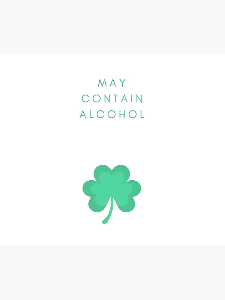 "May Contain Alcohol" Poster for Sale by jpremiumdesigns | Redbubble