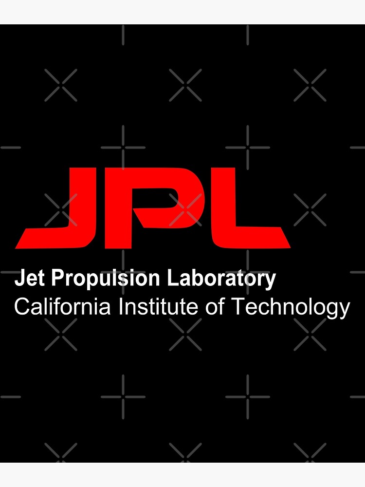 "Jet Propulsion Laboratory (JPL) Logo" Poster by MartianCloset | Redbubble