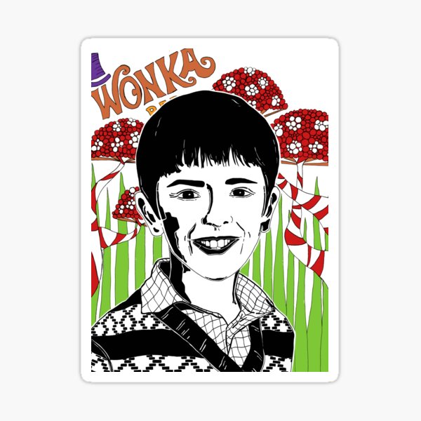 "Charlie Bucket" Sticker for Sale by emily-eva-alice | Redbubble
