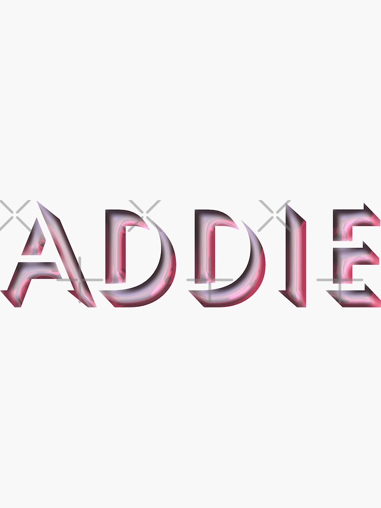 Addie Sticker For Sale By Melmel9 Redbubble