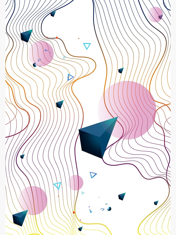 "Particles" Poster by wundergraphics | Redbubble