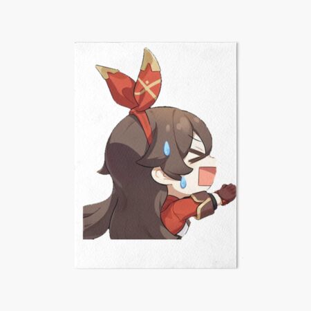 "Amber Genshin Impact Chibi" Art Board Print by milkqtea | Redbubble