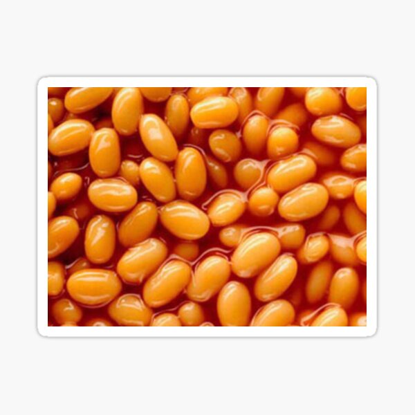 "Baked Beans" Sticker by frogarts | Redbubble