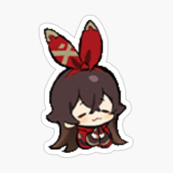 "Amber Genshin Impact Chibi" Sticker for Sale by milkqtea | Redbubble