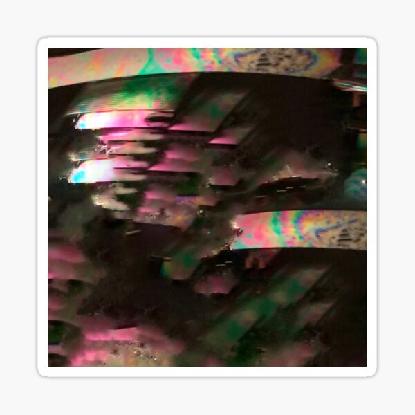 "Scratched " Sticker by Dreamlumps | Redbubble