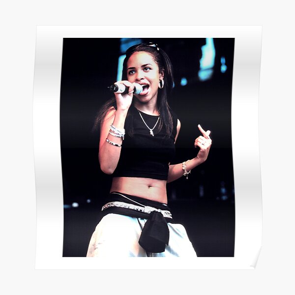 "Aaliyah ar Concert" Poster by fromthestreets | Redbubble